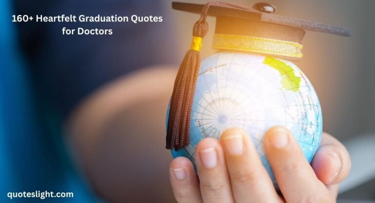 160+ Heartfelt Graduation Quotes for Doctors and Medical Students