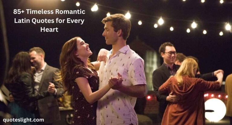 85+ Timeless Romantic Latin Quotes for Every Heart